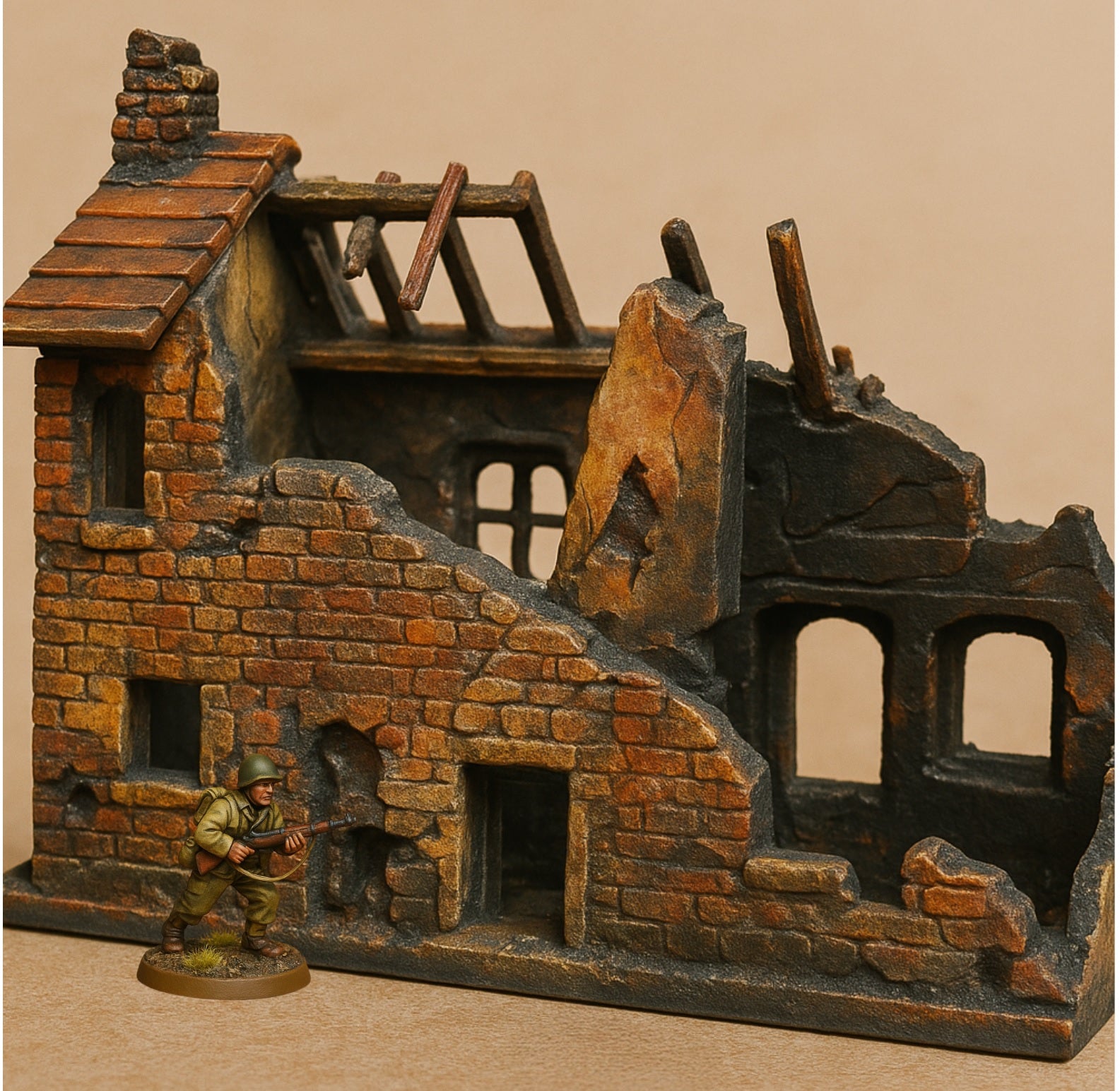 Small ruined build – C.A.Lab Miniatures